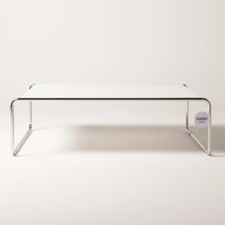 B20 B 커피 테이블 / 크롬프레임 / 블랙 스테인 비치, THONET