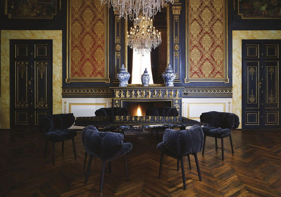 블루 벨벳 체어 / T 9007-00, EDRA