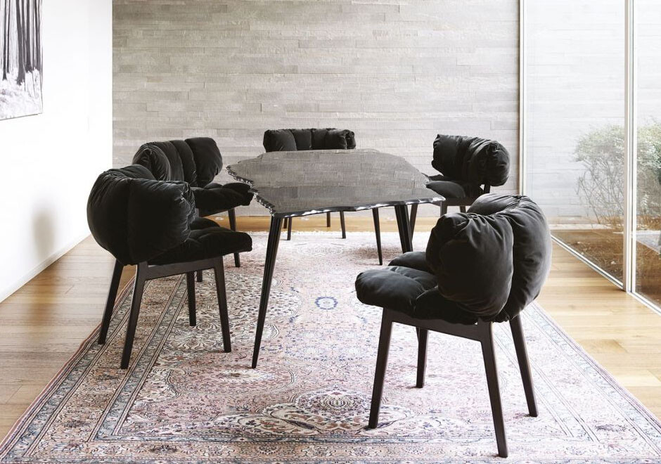 블루 벨벳 체어 / T 9007-00, EDRA