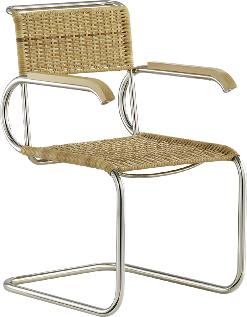 D40 바우하우스 캔틸레버 체어 / 네츄럴, TECTA