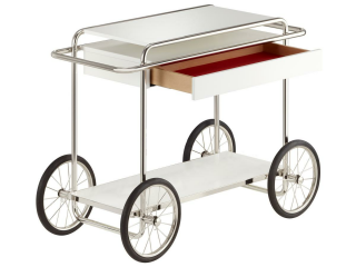 M4RS 콘솔 트롤리 / 화이트 래커드, TECTA